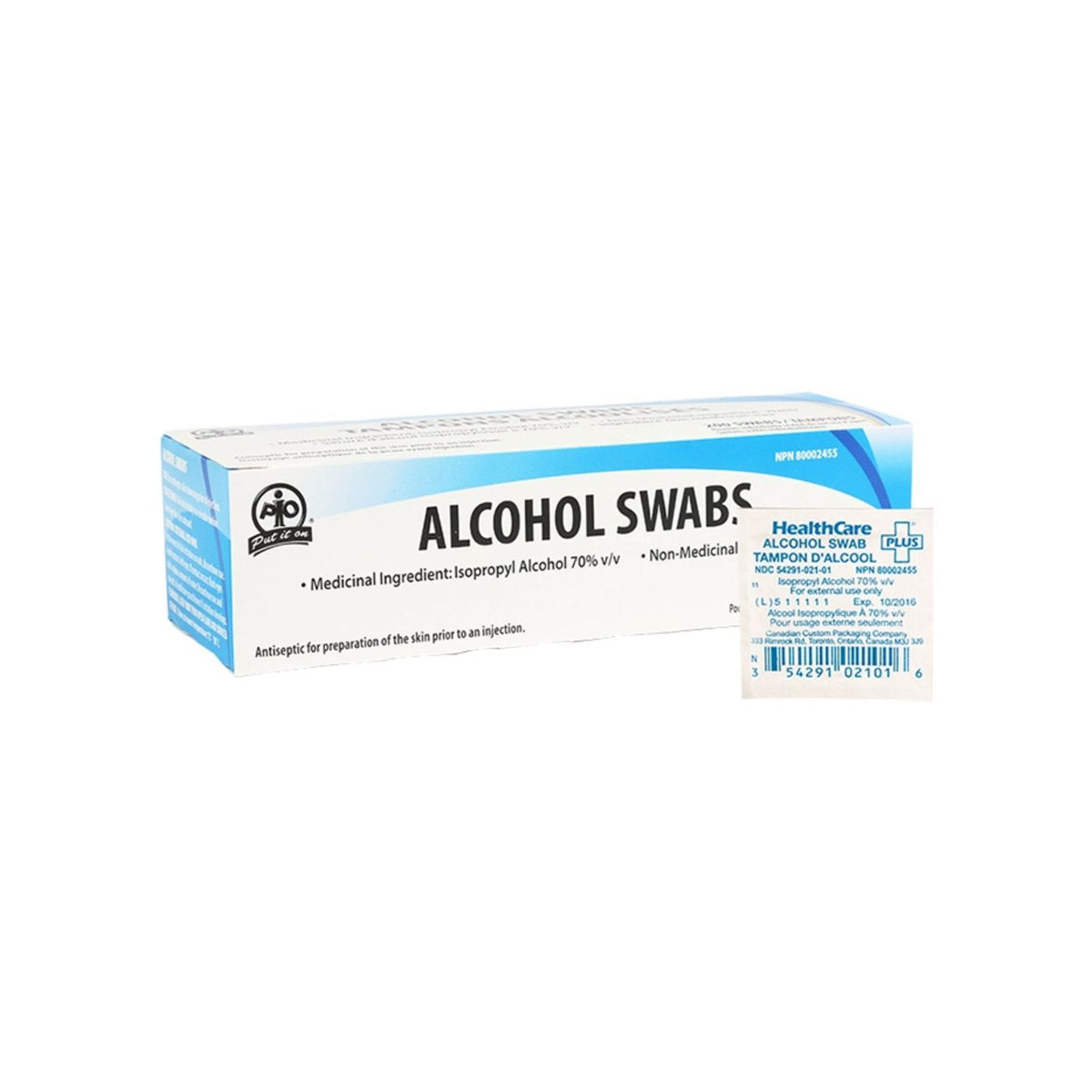 Alcohol Swabs - Box of 200 – Elite Medic
