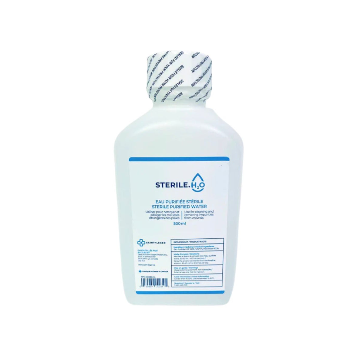 Sterile Water Irrigation Solution, 500 mL – Elite Medic